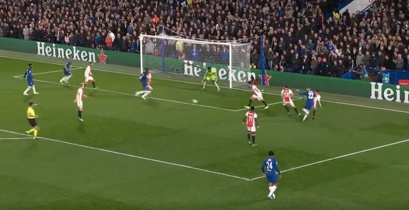 (Video): Chelsea score THREE and Ajax get TWO REDS in mad 5 minutes at ...