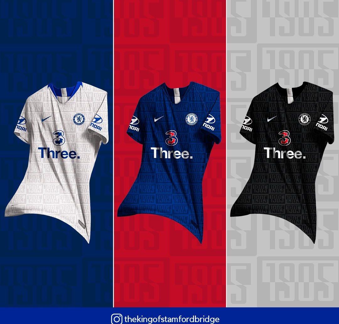(Images): Mock up of Chelsea concept kits with new sponsors actually ...
