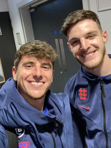 (Images): "Special night" - Mason Mount celebrates goals "with my ...