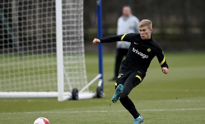 (Images): Chelsea academy youngsters train ahead of FA Cup match ...