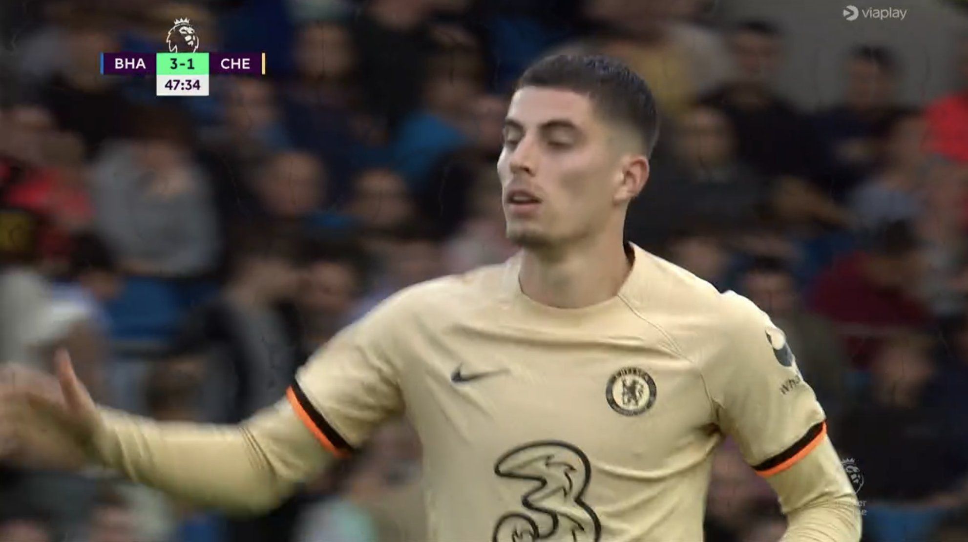 (Video): Kai Havertz thumps in header to reduce deficit | Chelsea News