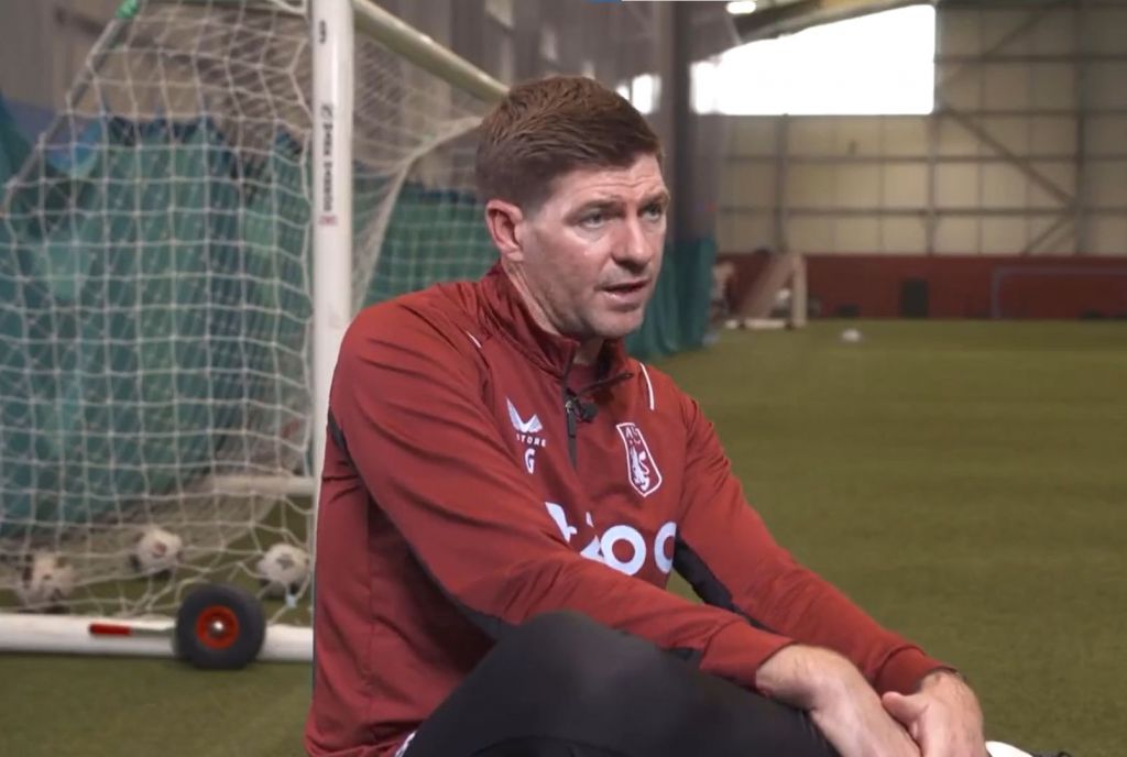 (Video): Steven Gerrard's strange statements about Chelsea - Villa ...