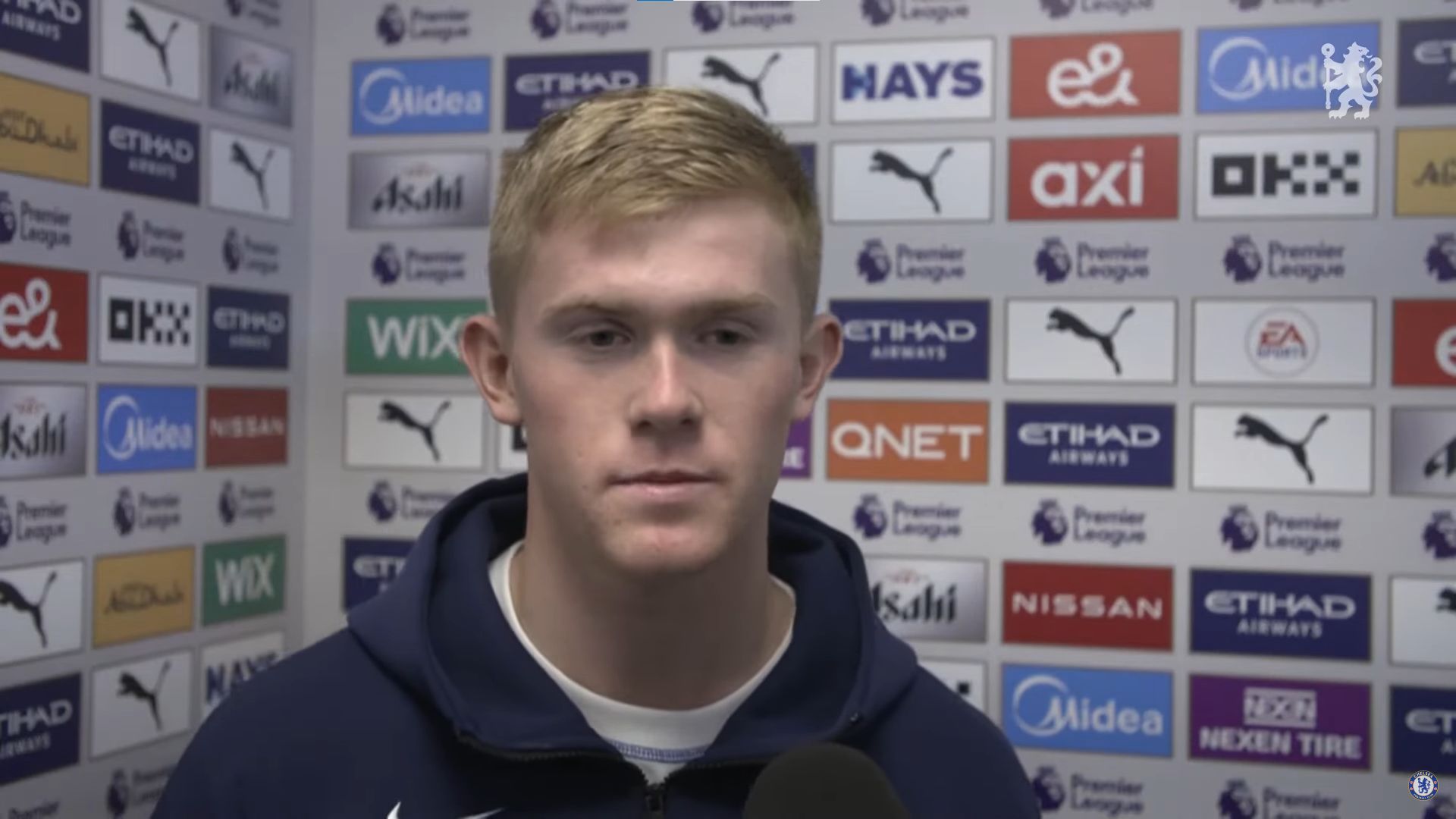 (Video): Lewis Hall says he still wants to play central midfield after ...