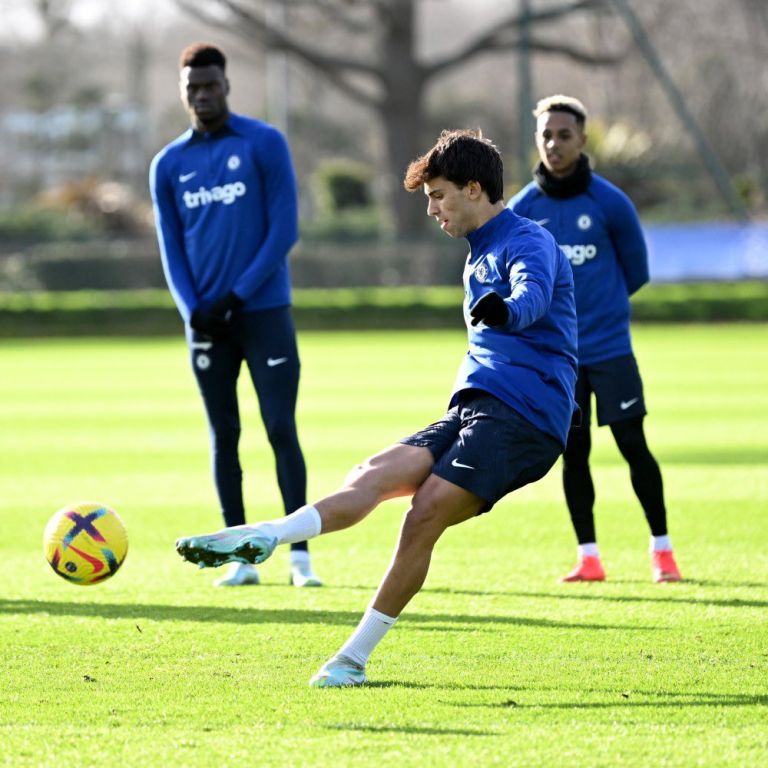 (Images): New Chelsea signing trains for the first time ahead of ...