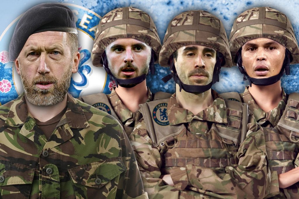 Graham Potter takes Chelsea players to military camp on team building ...