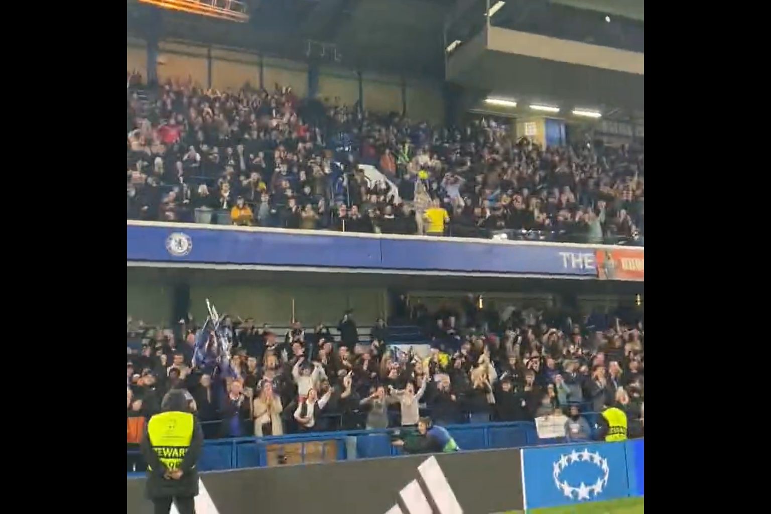 (Video): Epic full times scenes as Chelsea pull off big European night ...