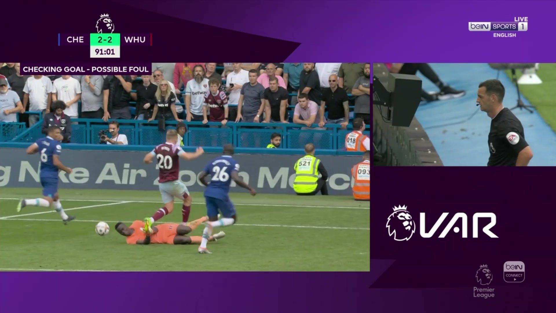 Exclusive claims Chelsea and PL fans could soon hear VAR conversations ...
