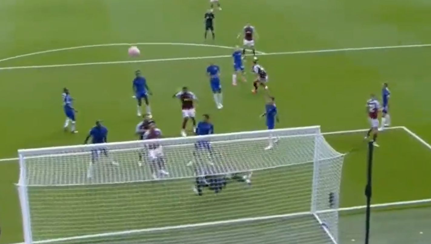 (Video): Roberto Sanchez makes brilliant save to keep Chelsea level ...