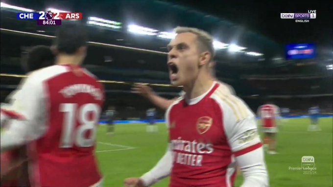 (Video): Arsenal equalise through Trossard as Chelsea crumble | Chelsea ...