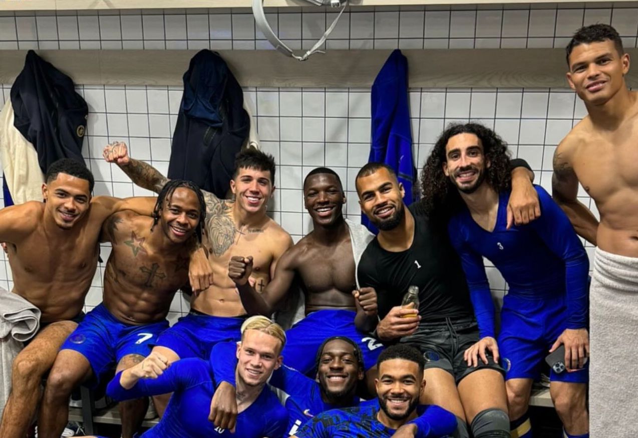 (Image): Why Chelsea's dressing room celebration photo matters ...