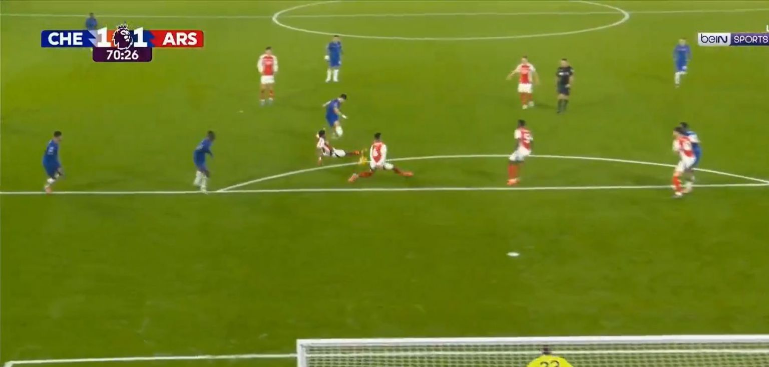 Pedro Neto fizzes brilliant shot into bottom corner to equalise for Chelsea