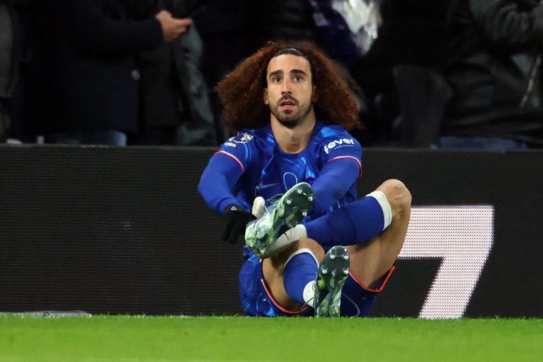 Jadon Sancho praises Cucurella for his performance agaisnt Tottenham