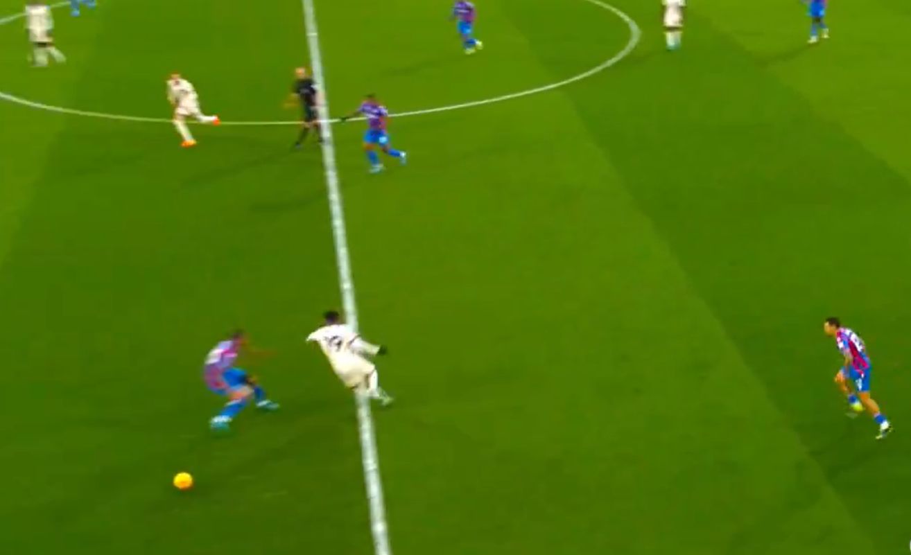 (Video): Cole Palmer rolls in calm finish after genius Jadon Sancho dummy