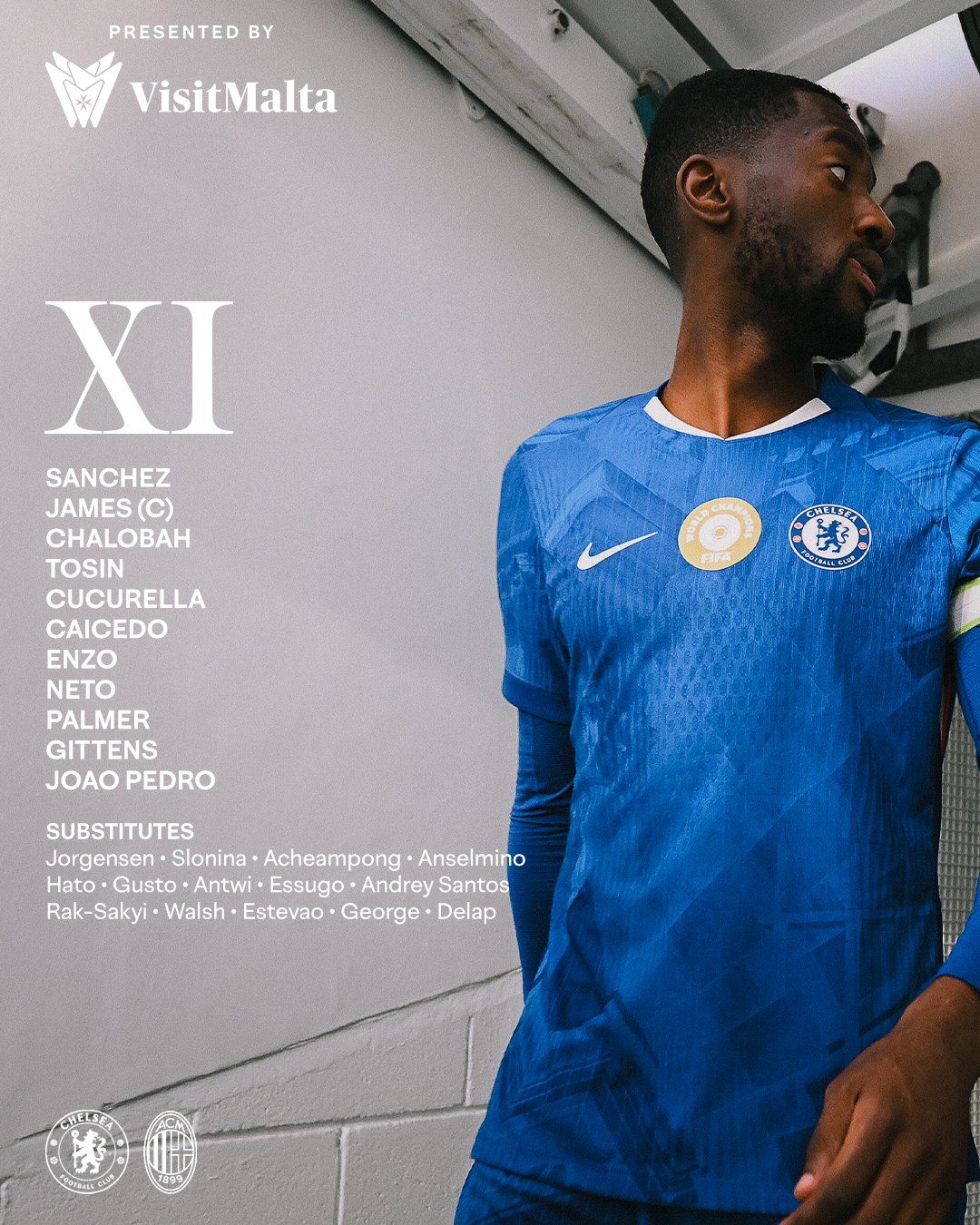 Chelsea vs AC Milan - Team News: Enzo Maresca reveals his first team