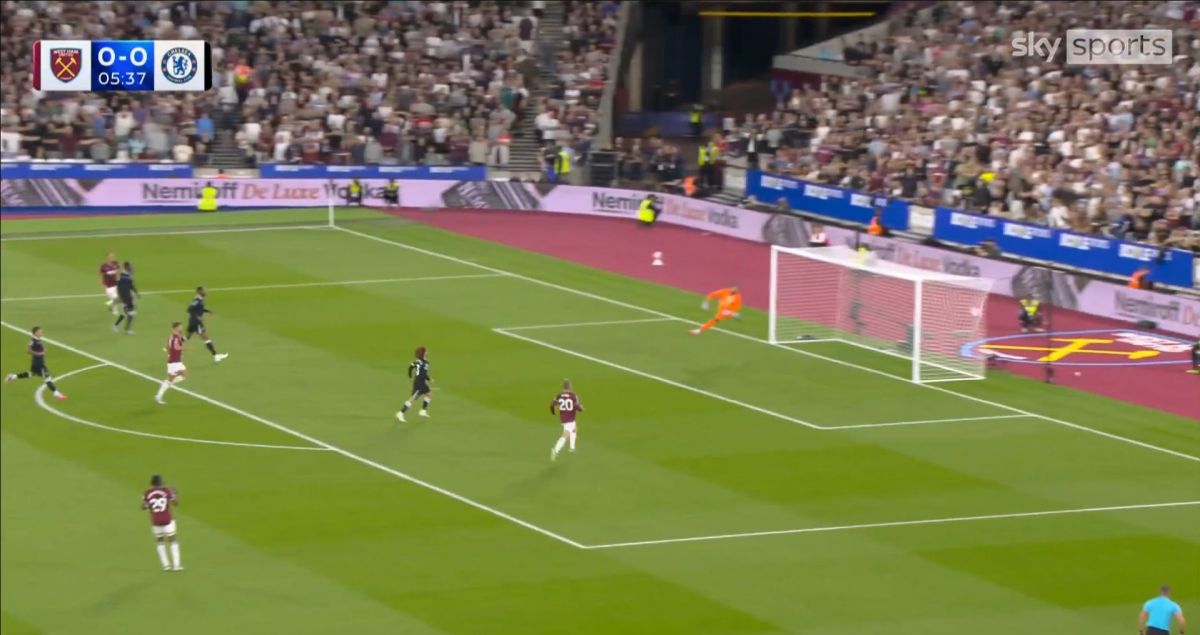 (Video): Robert Sanchez just proved pundits wrong with save attempt