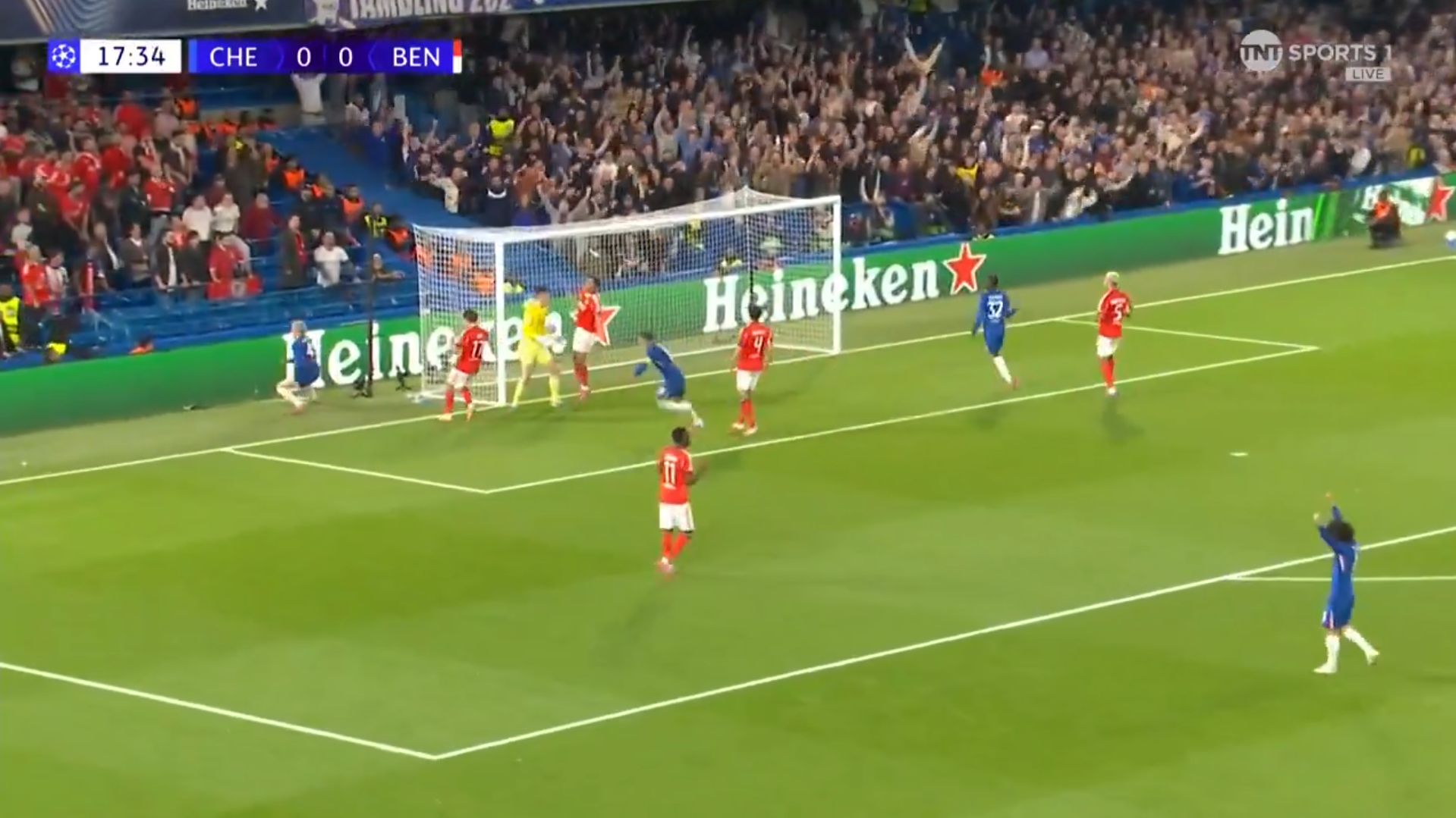 (Video): Neto and Garnacho combine to give Chelsea lead