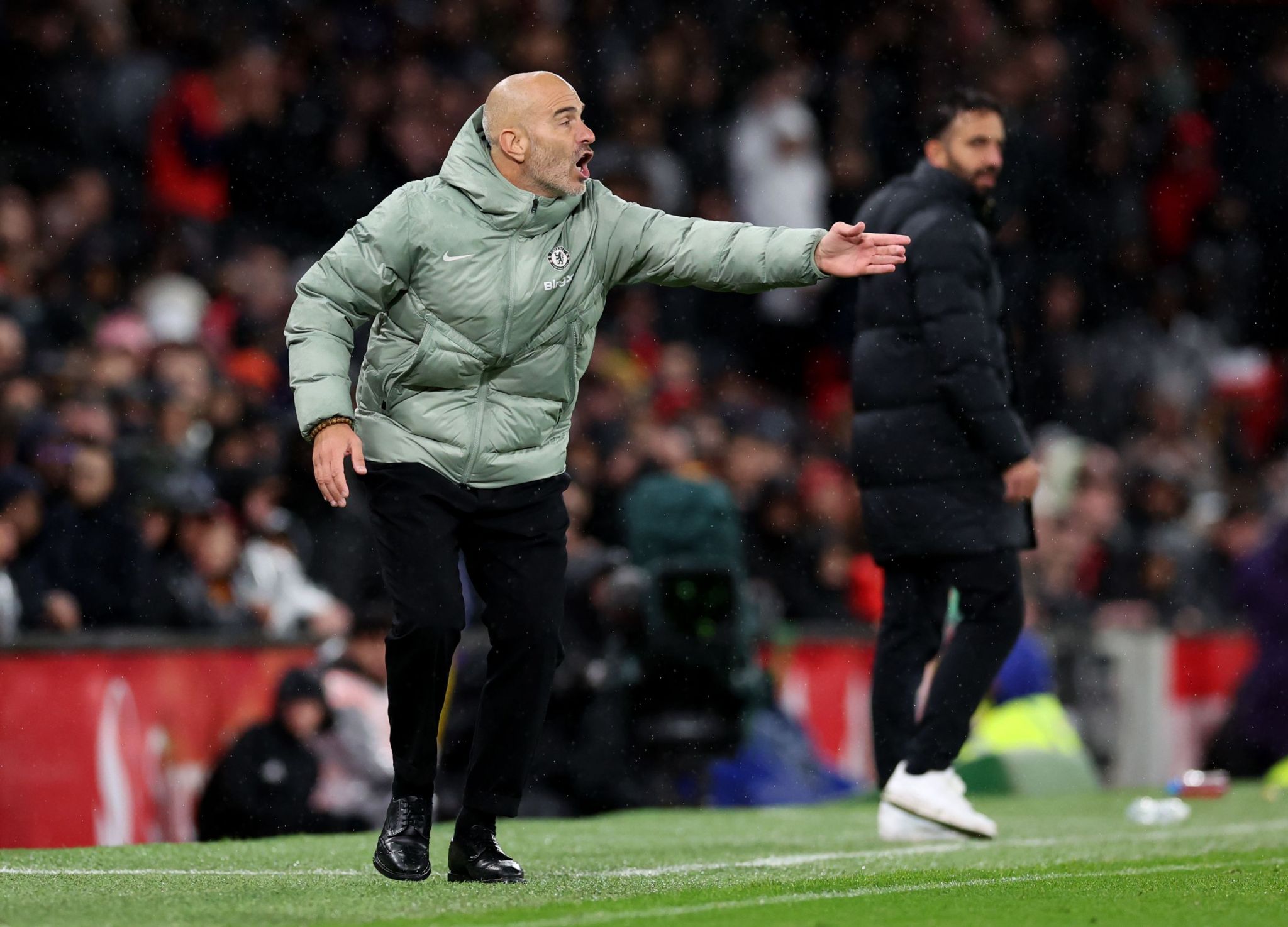 Enzo Maresca explains the idea behind his subs against Man United