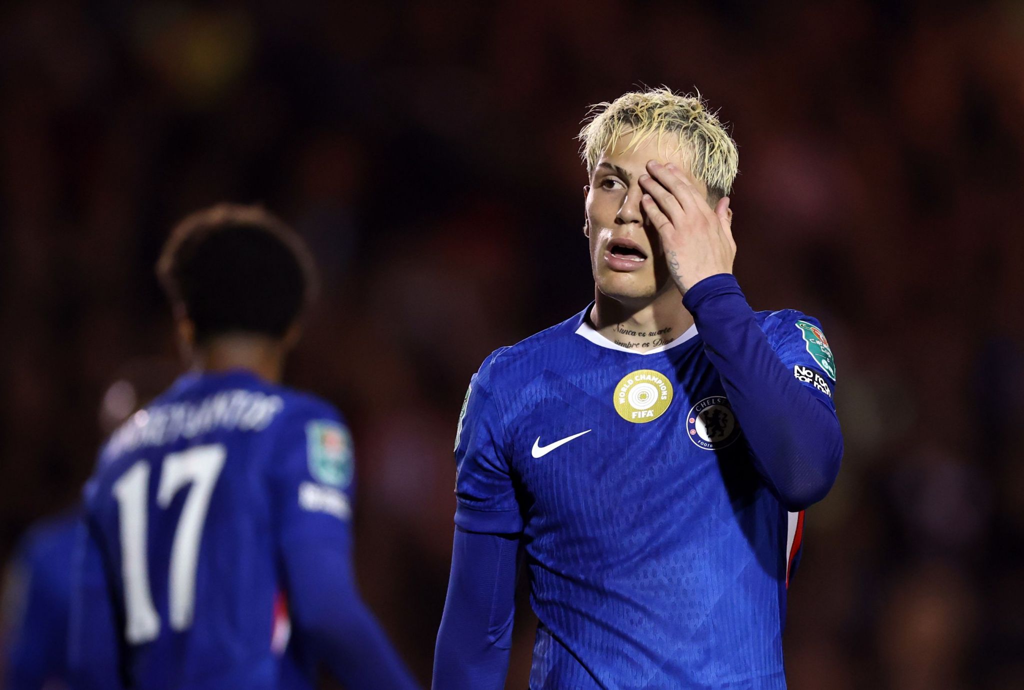 What Alejandro Garnacho is doing after training at Chelsea