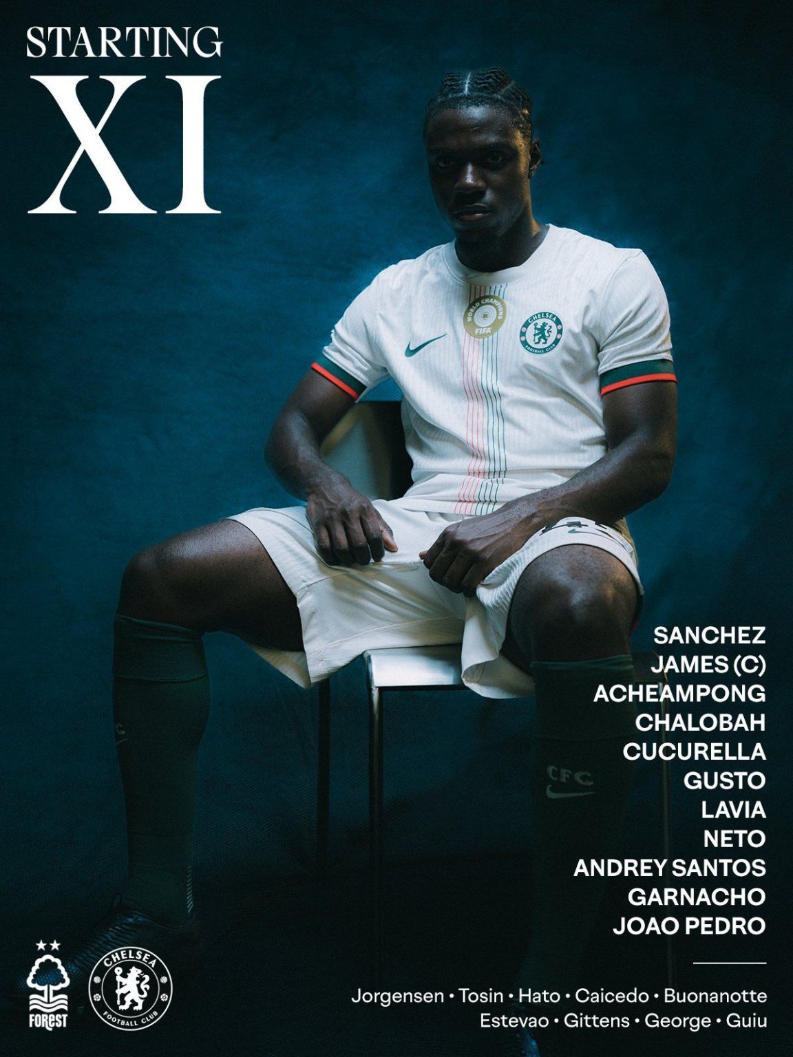 Nottingham Forest vs Chelsea - Team News: Fofana missing