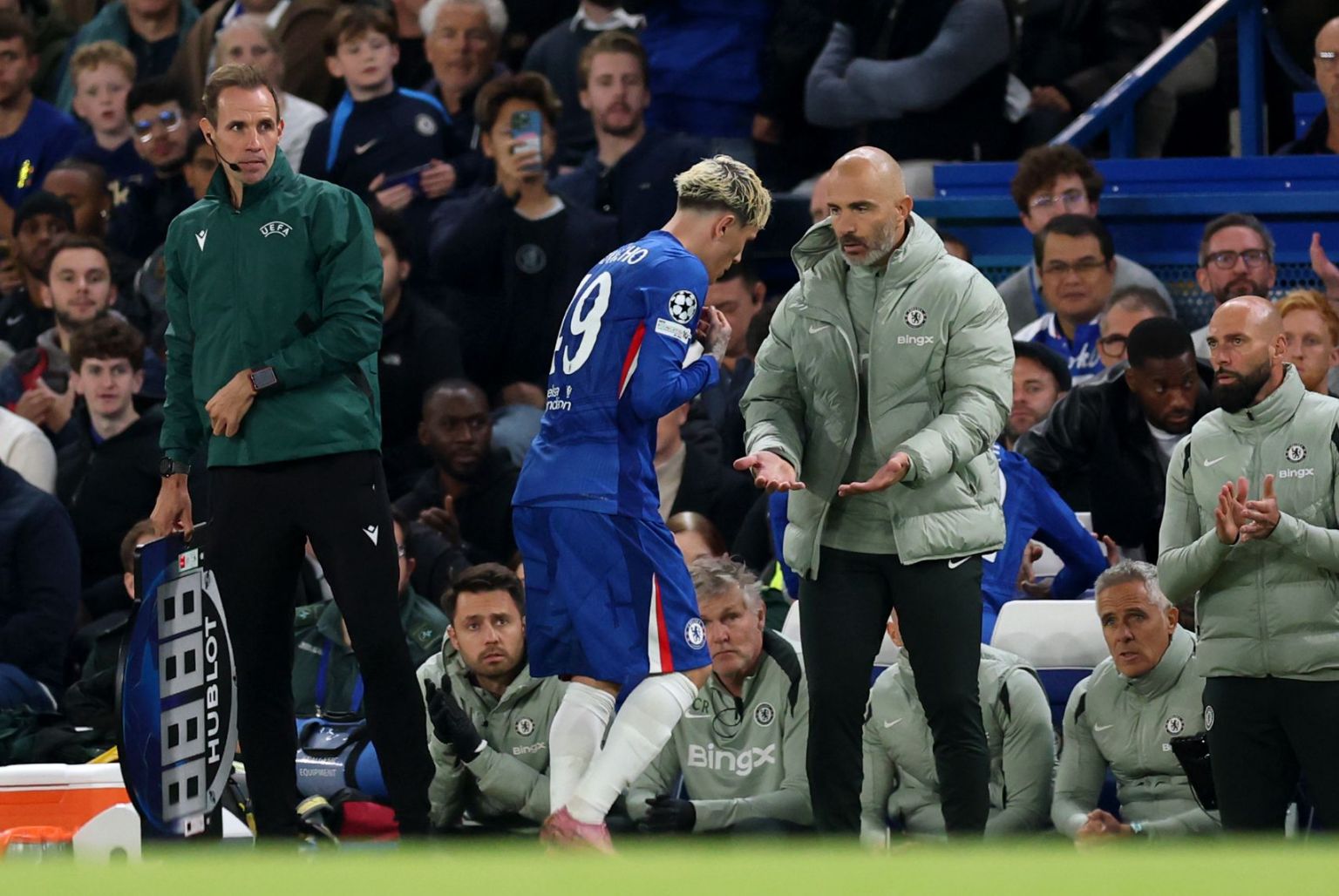 "Some games he..." - Maresca is treating this player like Madueke