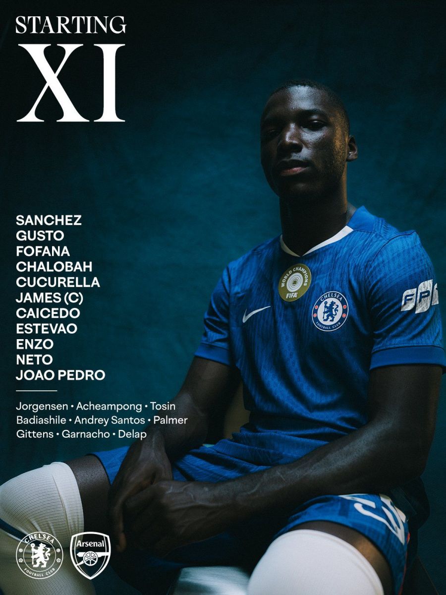 Chelsea vs Arsenal - Team News: Maresca's huge Estevao call