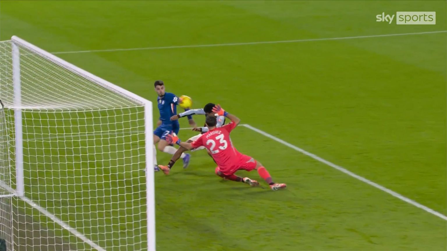 (Video): Sky Sports team try to make excuses for obvious handball