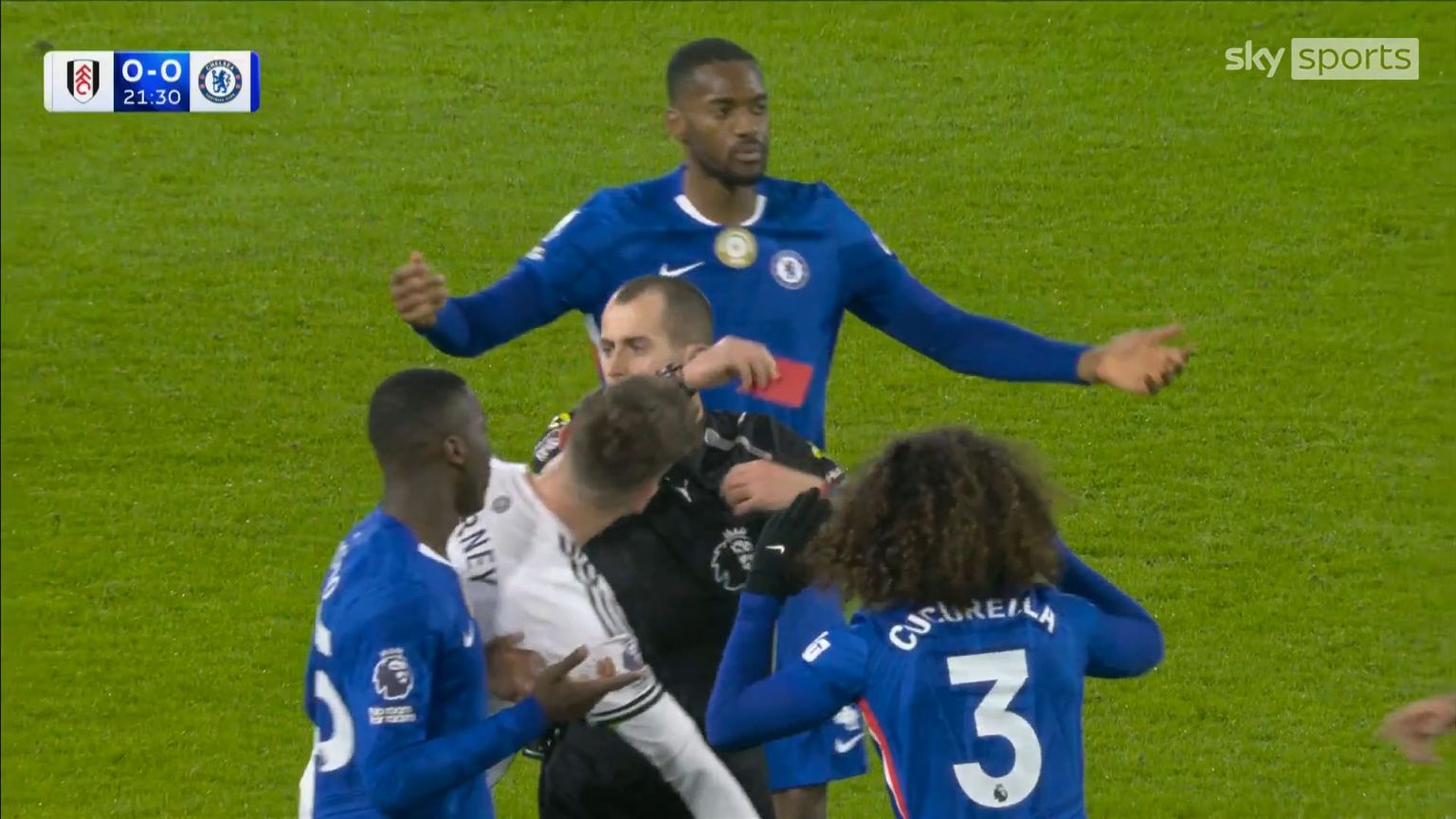 Match Report: Chelsea see red and are beaten 2-1 by Fulham