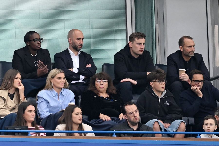 (Image): Four scammers pictured at Stamford Bridge